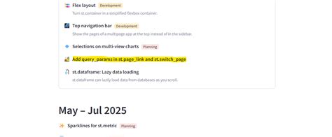 Queryparams In Stpagelink And Stswitchpage Using Streamlit Streamlit