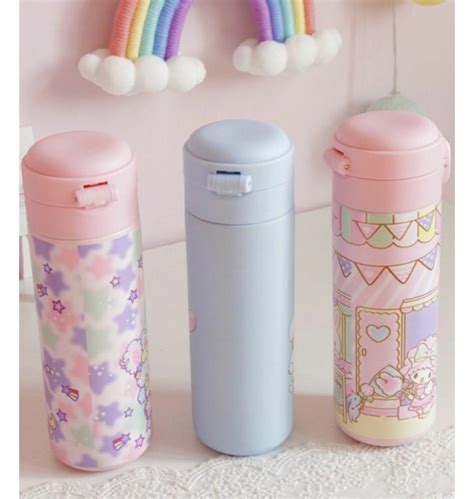 하트 멜로디 산리오 쿠로미 시나몬롤 텀블러 스테인리스 보온보냉병 티몬