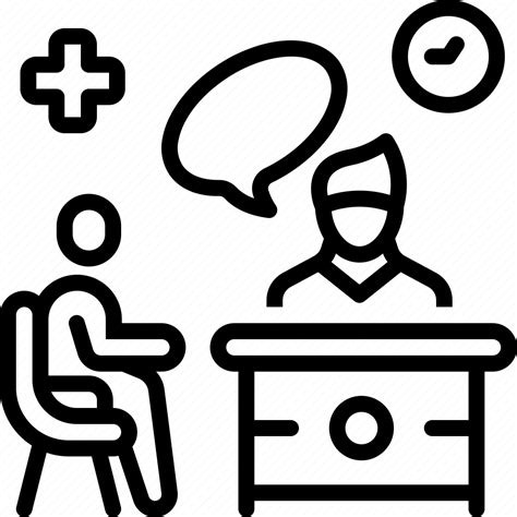 Consultation Patient Counsel Appointment Opinion Guidance Advising Icon Download On