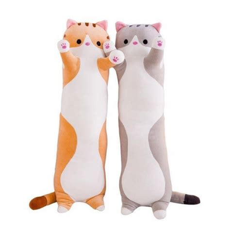Мягкая игрушка Кот - сосиска, в ассортименте купить оптом в Иркутске