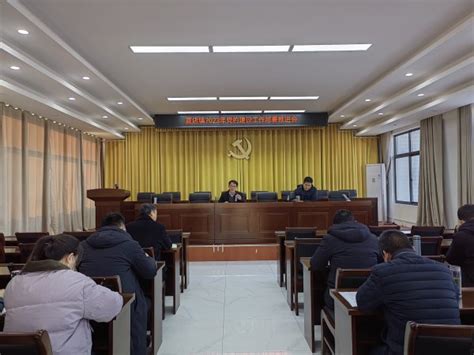 夏店镇召开2023年党的建设工作部署推进会霍邱先锋网中共霍邱县委组织部
