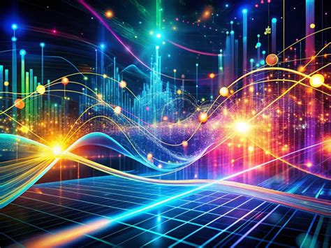 dynamic data visualizations explore futuristic interfaces with long