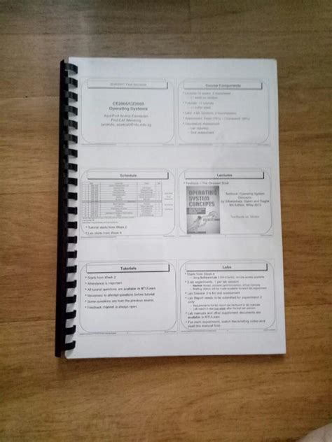 Ntu Computer Science Year 2 Lecture Notes Hobbies And Toys Books And Magazines Assessment Books