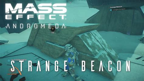 Mass Effect Andromeda Strange Beacon Side Quest Youtube