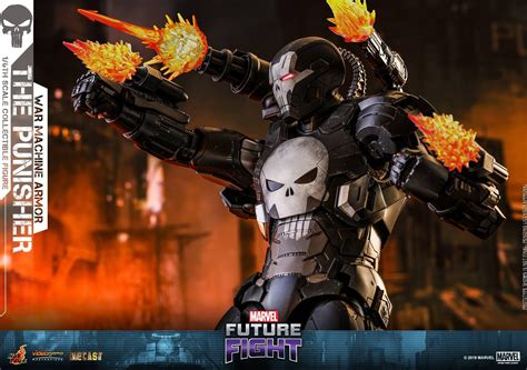 The Punisher Hot Toys Figure Features War Machine Armor