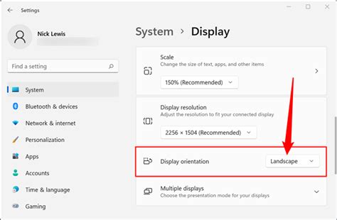 how to rotate your pc s screen on windows 11