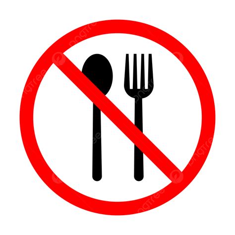 No Eating Logo