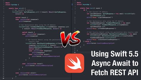 Using Swift 55 Async Await To Fetch Rest Api Xcoding With Alfian