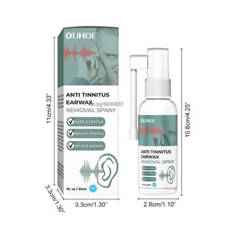 Почистващ спрей за уши за облекчаване на болката и шума Здравословни и билкови продукти