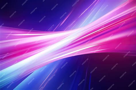 Premium Ai Image Abstract Multi Colored Waves On Dark Background