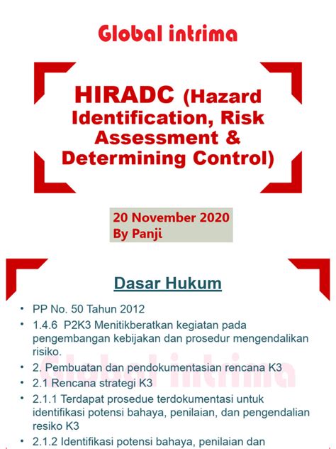 Internal Presentation Hiradc Pdf Bisnis