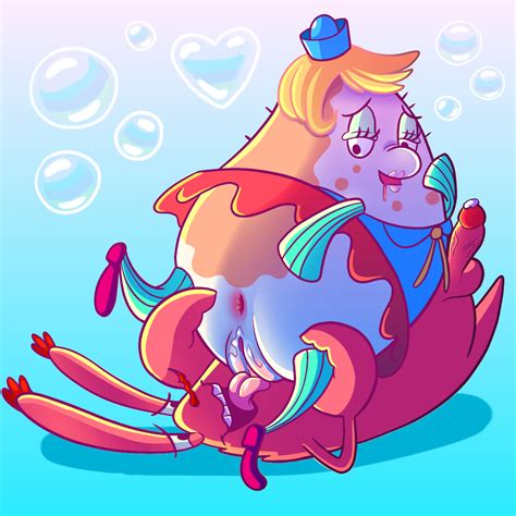 Post Eugene Harold Krabs Mrs Puff Pixelunicow Spongebob Squarepants Series