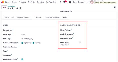 Sales Quotations In Odoo 17 Sales Odoo V17 Enterprise Edition Book