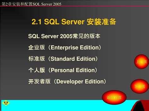 Ppt 第 2 章 安装和配置 Sql Server 2005 Powerpoint Presentation Id4545565