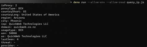 How To Use Ip2proxy In Deno