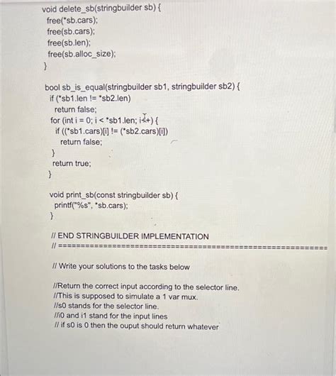 Solved Task 0 1 Var Mux Implement The Functionality Of A