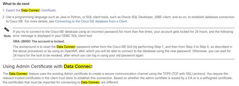 Renewing Or Deleting Ise Data Connect Trusted Certificate Cisco Community