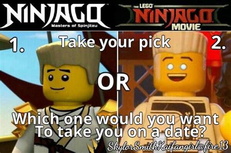 Falling In Love With Zane Original Vs Ninjago Movie