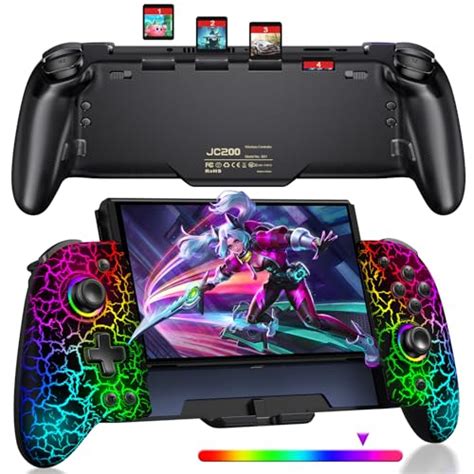 Switch Controller For Nintendo Switch Oled Hall Effect Joystick Full Size Switch