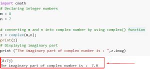 Complex Numbers In Python Python Guides