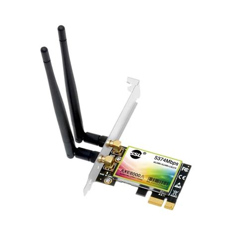Adaptateur Pcie Wifi E Mbps Carte Wifi Bande G Ghz Adaptateur D Eur
