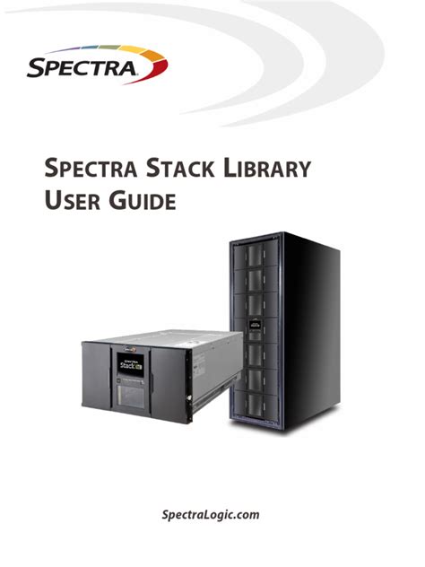 Spectra Stack User Guide Pdf License Backup