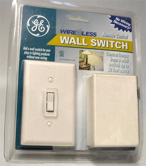 GE Wireless Wall Switch Remote Control No Wiring Necessary Good Up To EBay