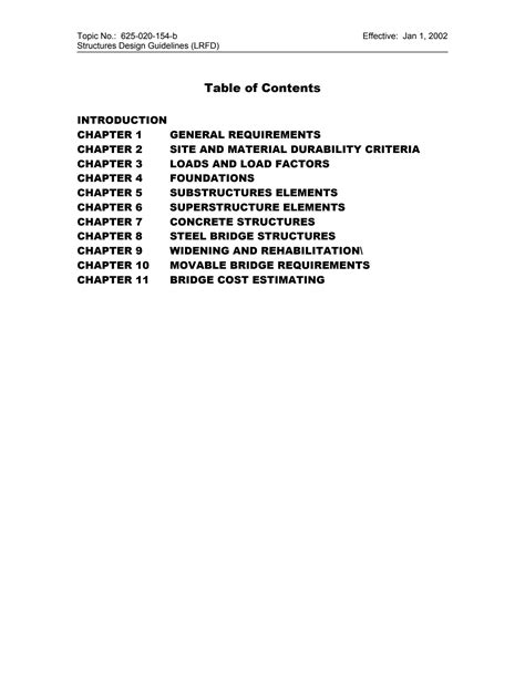 Solution Structure Design Guidelines For Load And Resistance Factor Design State Of Florida