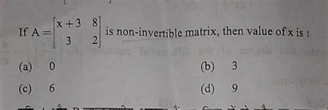 If Mathrm A Left Begin Array Cc Mathrm X 3 And 8 3 And 2end Array