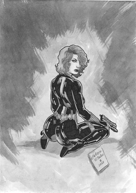 Black Widow Commission By Gleidsonstudios On Deviantart