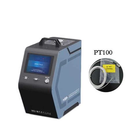 Portable Rtd Pt100 Temperature Sensor Calibration Bath Hsin150 Touch Screen High Temperature