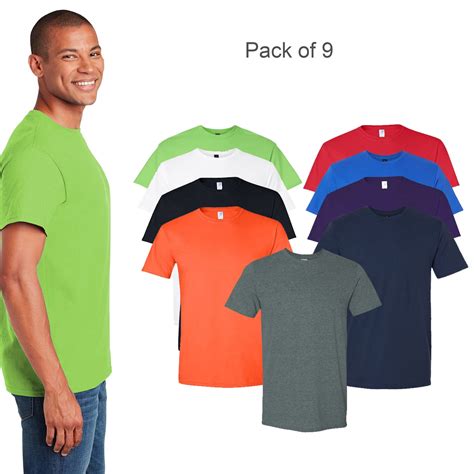 Gildan Softstyle T Shirt 64000 Mens Crewneck 100 Cotton Short Sleeve