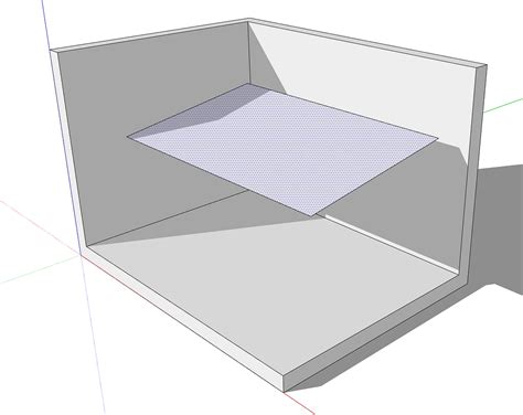 Is There A Plugin To Project An Angled Plane Onto A Vertical Wall Sketchup Sketchup Community