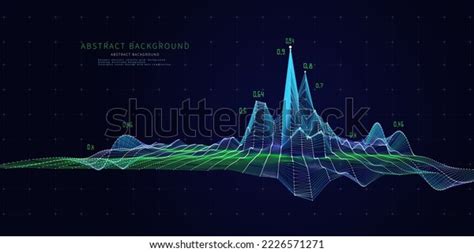 abstract background contain color grid data stock vector royalty free