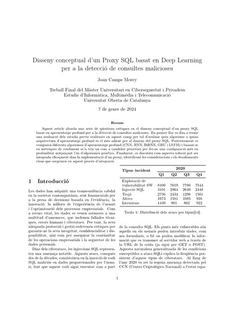 Deep Learning Based Proxy Sql Pdf