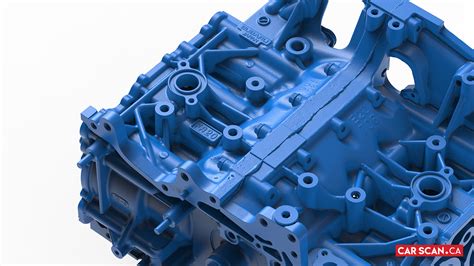 Subaru Fa20 Engine Block 3d Scan Carscanca
