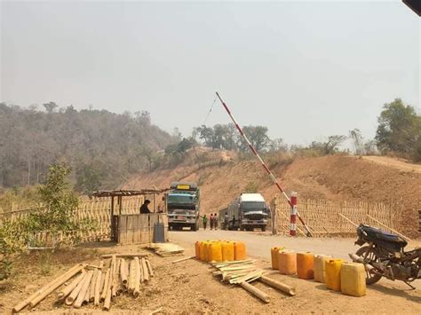 မယ်စဲ့ဘီပီ ၁၃ ဂိတ်နှင့် ဘီပီ ၁၄ နယ်စပ်ဂိတ်တို့တွင် ကိုရိုနာဗိုင်းရပ်စ