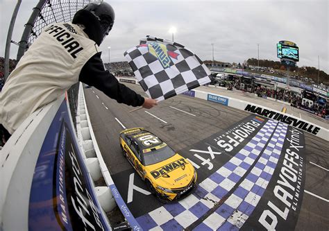 Nascar Race Track Finish Line