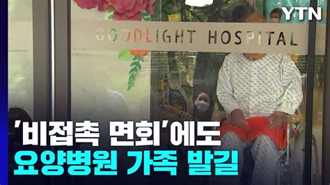 요양병원 비접촉 면회지만자녀·손주에 반려견까지 웃음꽃 Ytn Youtube