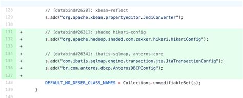 CVE 2020 9546 7 8FasterXML jackson databind 远程代码执行漏洞处置通告 安全KER 安全资讯平台