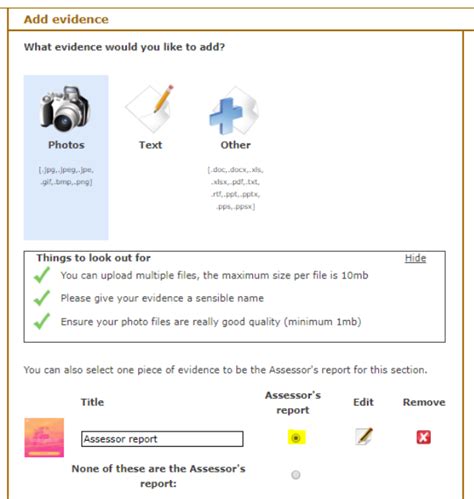 Dofe Assessors Reports What Are They Who Can Be Your Assessor And How Do You Submit Evidence