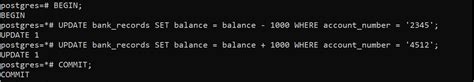 How To Execute Transactions In Postgresql Stormatics