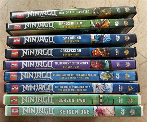 Lego Ninjago Dvds Hobbies Toys Music Media Cds Dvds On Carousell