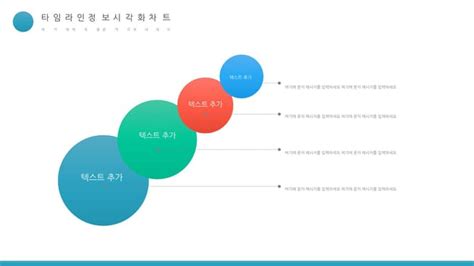 다채로운 타임라인 흐름도 정보 시각화 차트 Ppt 템플릿 무료 다운로드 Slidesdocs