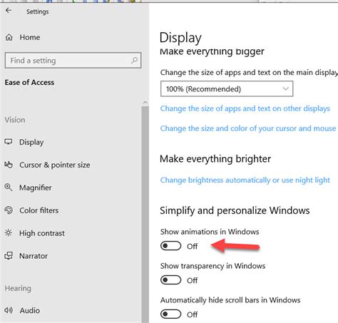 Excel Vba Test Or Get Hardware Acceleration Setting And Disable Windows Animation Settings Stack