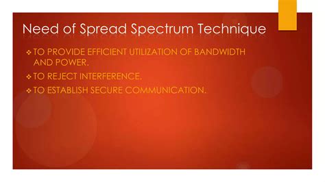 Frequency Hopping Spread Spectrum Pptx