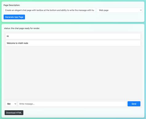 Convert Your Prompt To Html Pages Using Your Keys Rwebdev