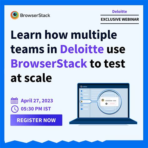 browserstack on linkedin browserstack day webinar deloitte ist apr