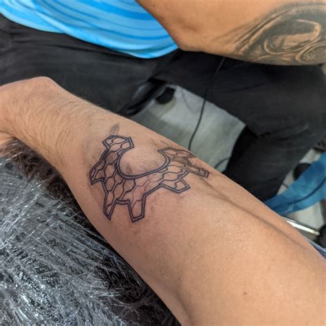 3d Print Of Open Source Hardware Logo Led Lamp By Lunaillij