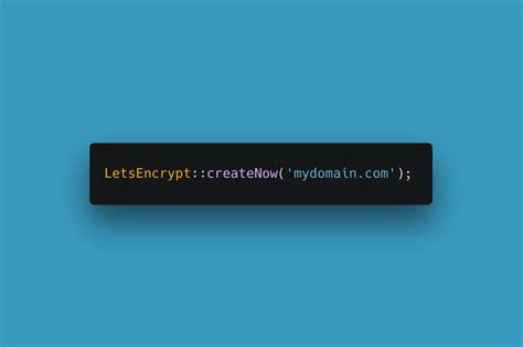 laravel let s encrypt let s encrypt wrapper for laravel made with